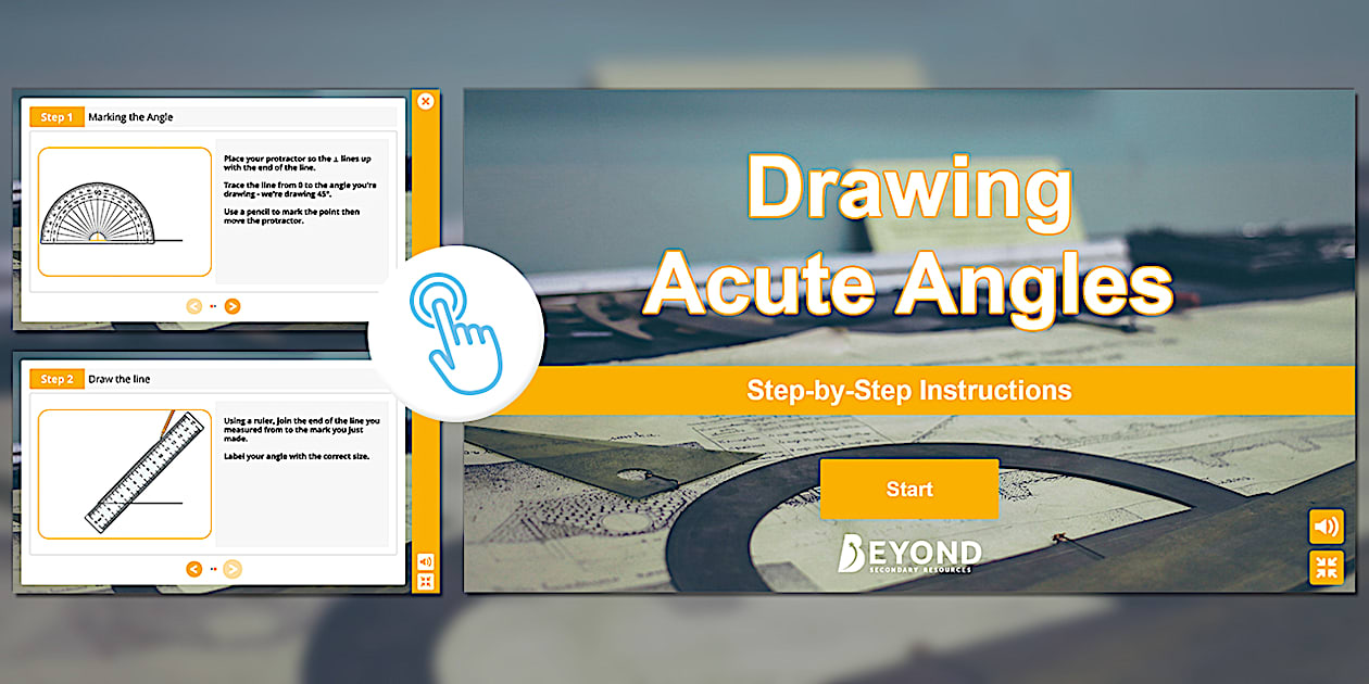 👉 Accurate Drawings: Acute Angles (professor feito)