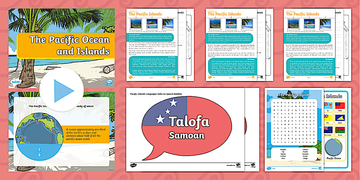 Pacific Islands Lesson Pack - Geography - Primary Resources