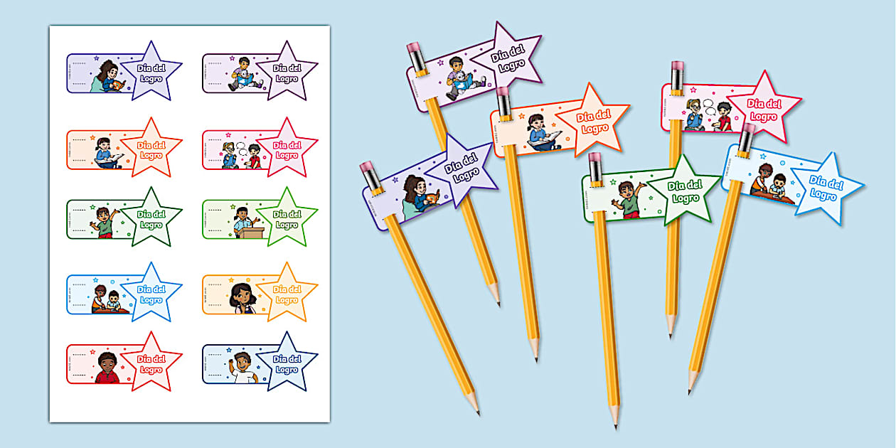 Adorno lápiz: Día del Logro | Twinkl Perú - Twinkl