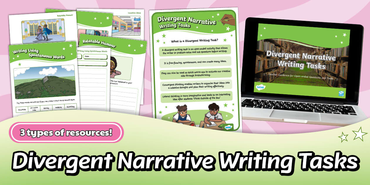 Divergent Narrative Writing Tasks (teacher made) - Twinkl