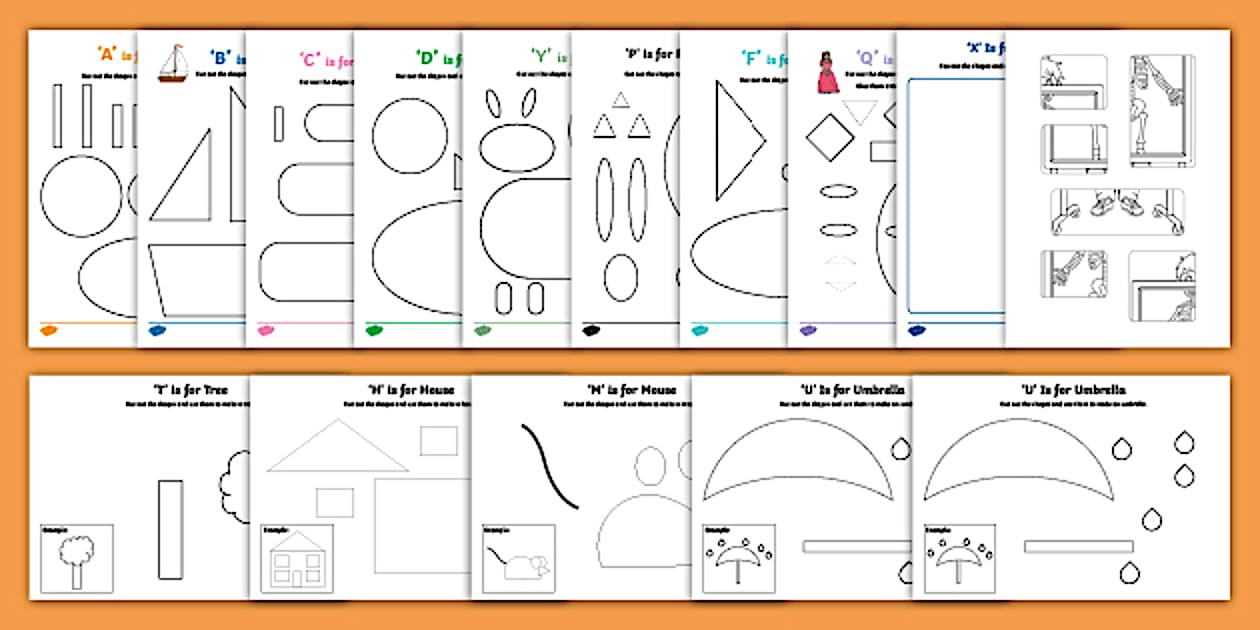 Alphabet Art Activities for Early Years Learners - Twinkl
