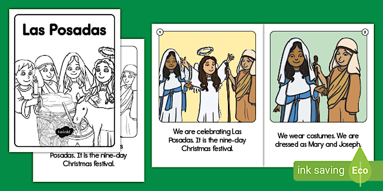 Las Posadas Emergent Reader (Teacher-Made) - Twinkl