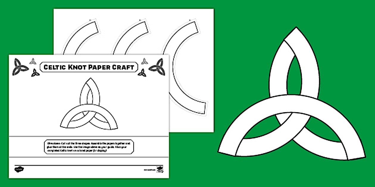 Celtic Knot Craft | Art for St. Patrick’s Day | Twinkl USA