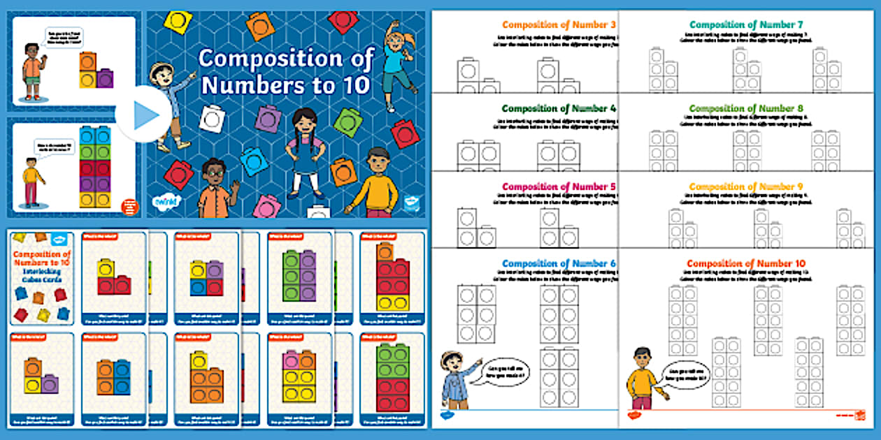 👉 Composition of Numbers to 10 Resource Pack - Twinkl