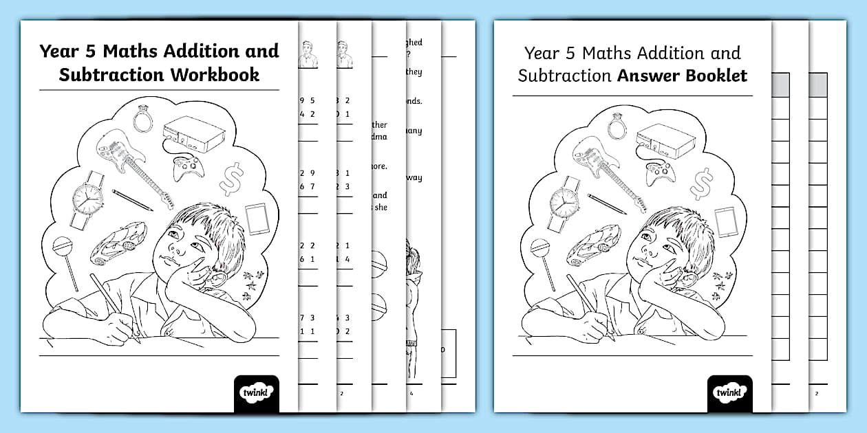 Year 5 Maths Addition and Subtraction Activity Booklet