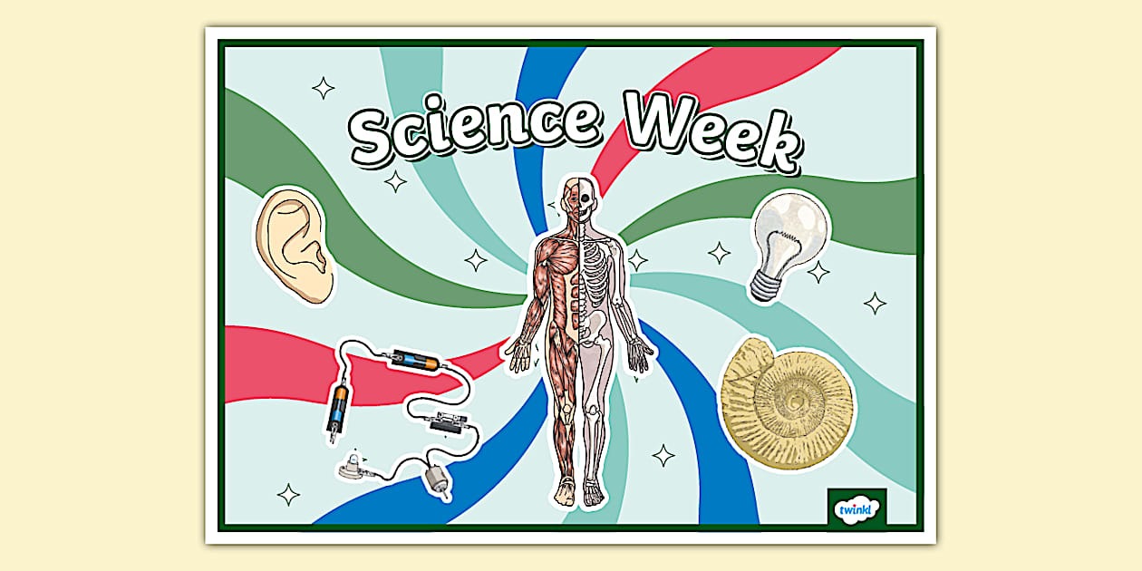 Science Week Display Poster (Teacher-Made) - Twinkl