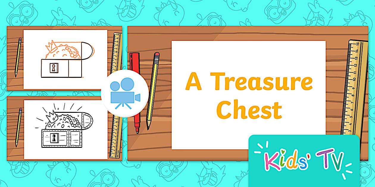 How to Draw a Treasure Chest | Twinkl Kid's TV - Twinkl