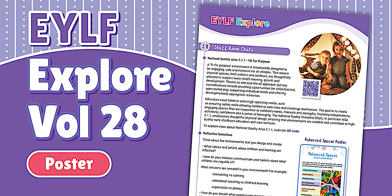 EYLF Explore Volume 28