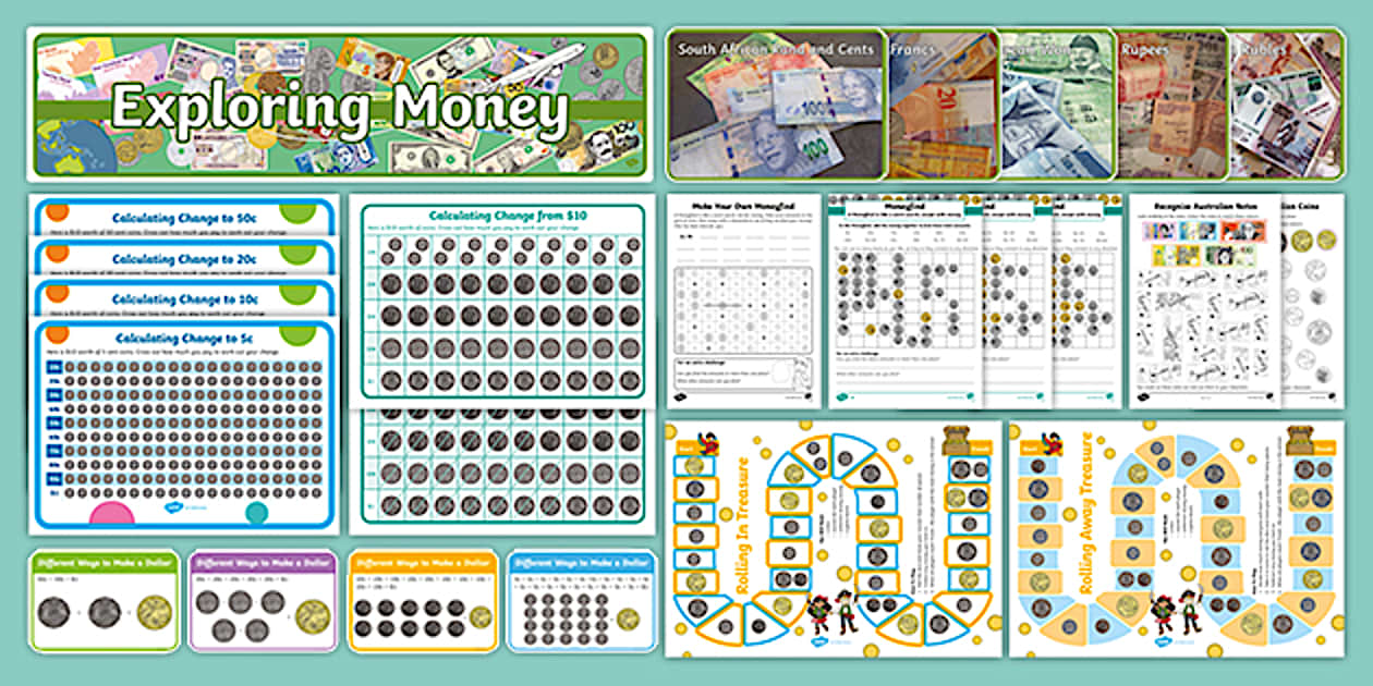 Explore and Calculate with Money Activity Pack - Twinkl
