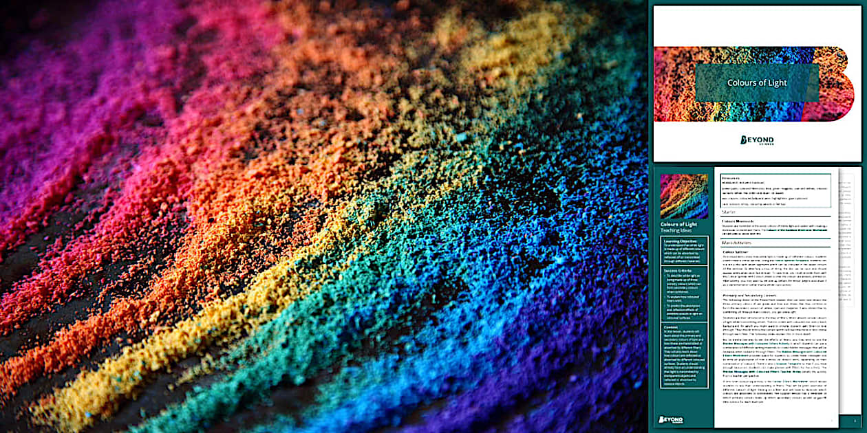 KS3 Waves: Colours of Light Lesson Pack | Science | Beyond