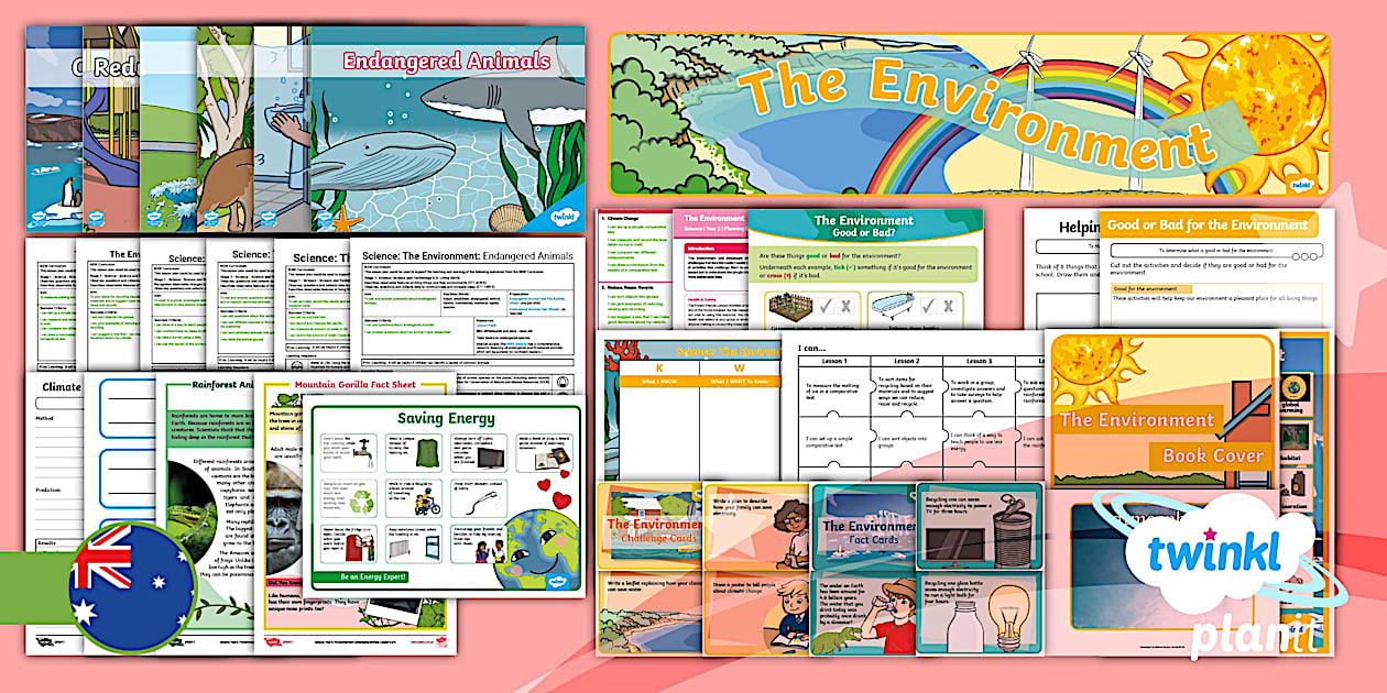 Year 2 Science The Environment Unit Pack