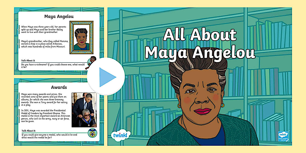 KS1 All About Maya Angelou PPT