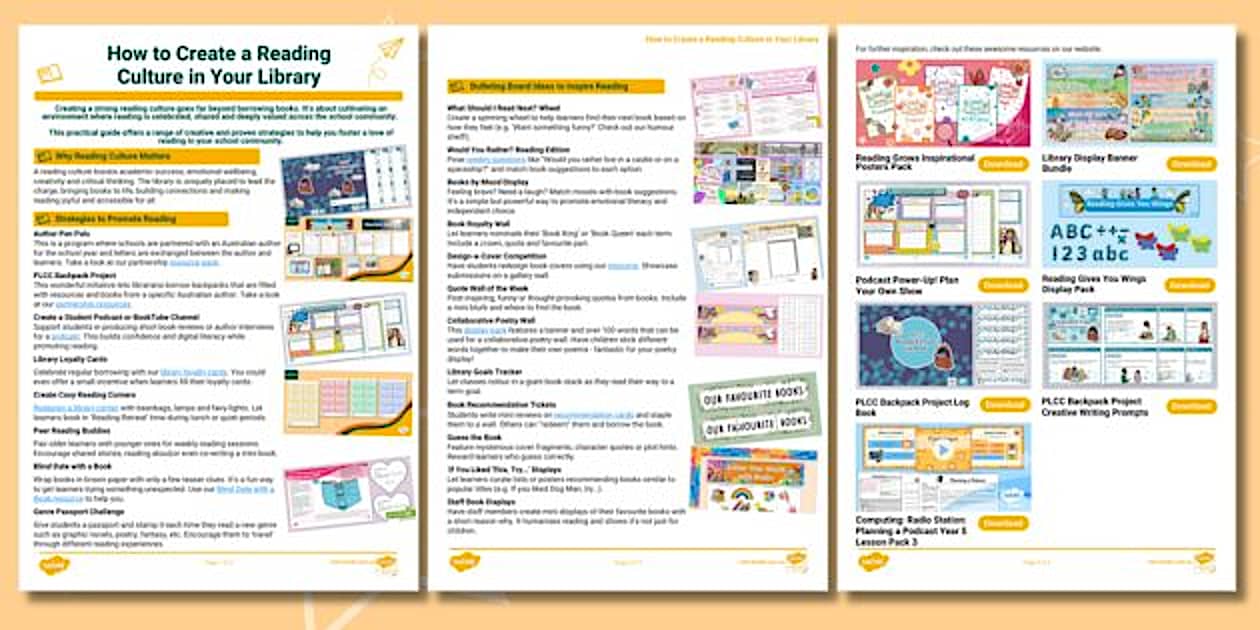 How to Create a Reading Culture in Your Library - Twinkl