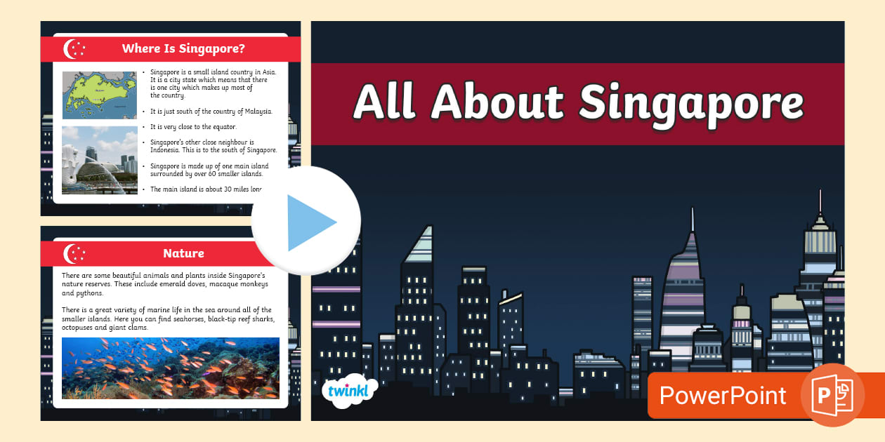 KS1 Singapore PowerPoint - Primary Resources (Teacher-Made)