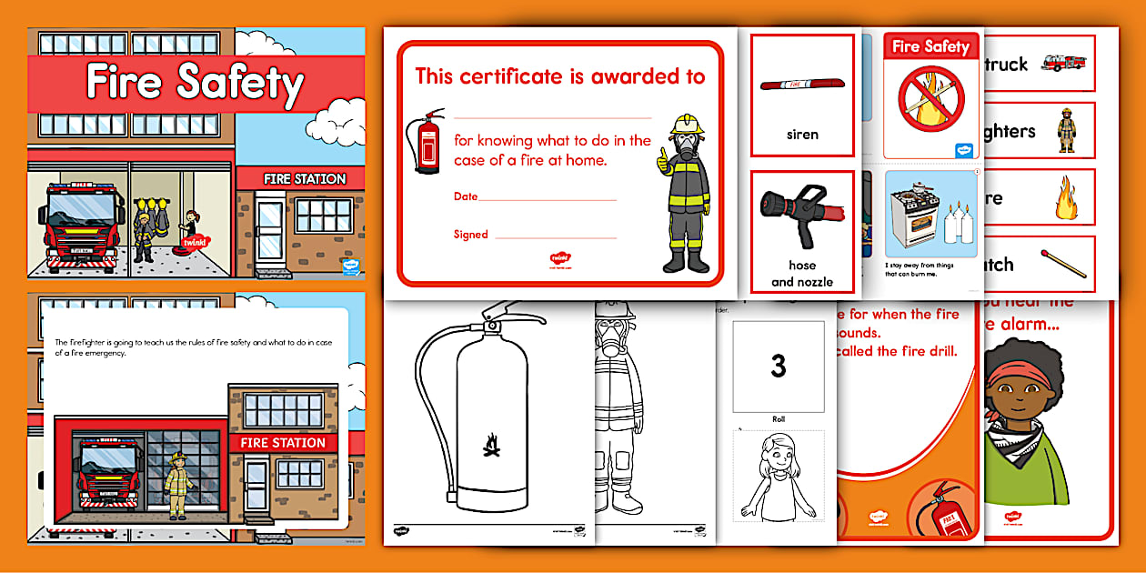 Fire Safety Activity Pack (Teacher-Made) - Twinkl