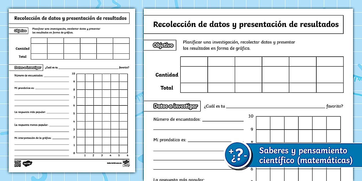 Recolección de datos y gráficas