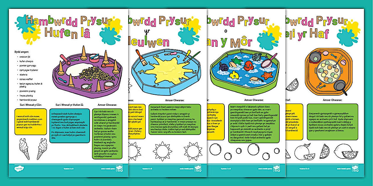 Hambyrddau Prysur ar Thema'r Haf (Teacher-Made) - Twinkl