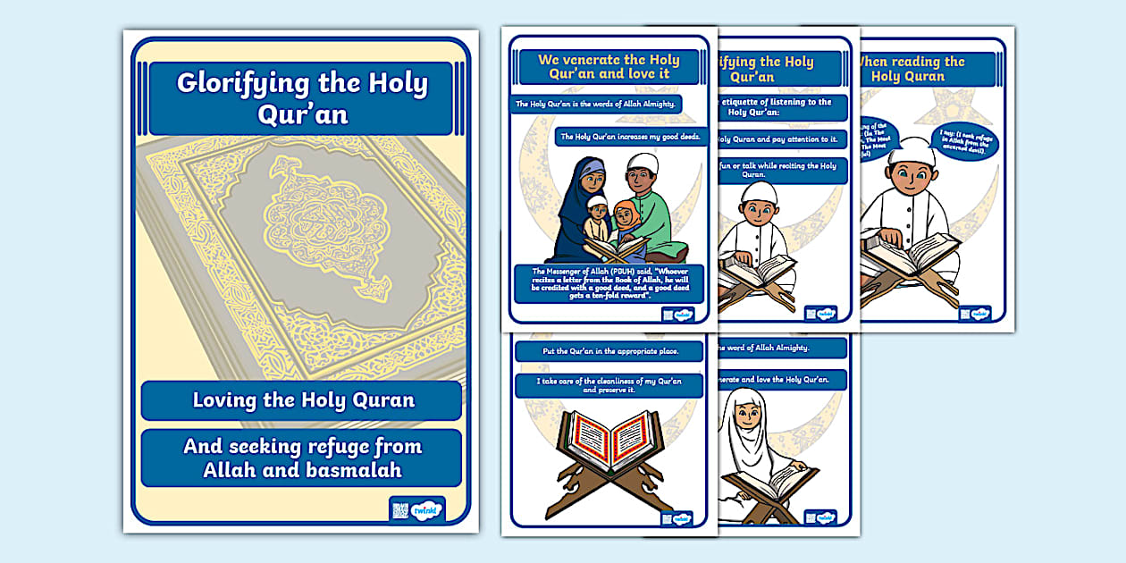 Glorifying the Holy Quran (teacher made) - Twinkl
