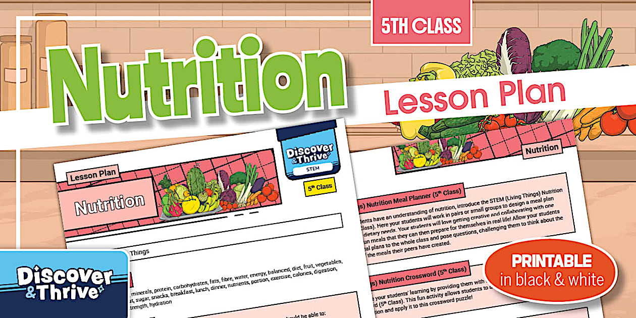 STEM Nutrition Lesson Plan