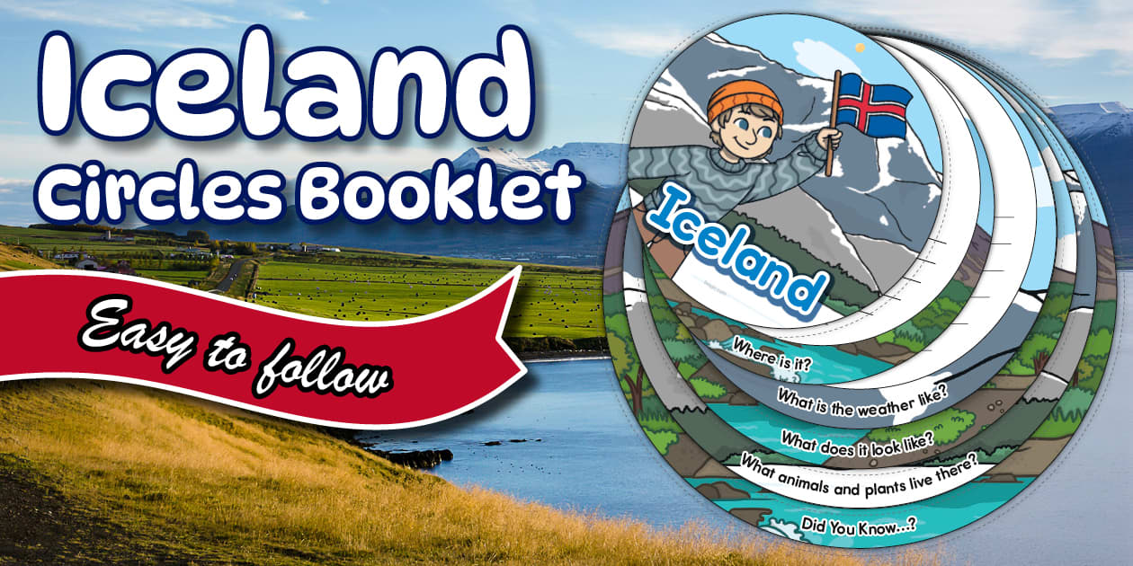 * NEW * Iceland Circles Booklet