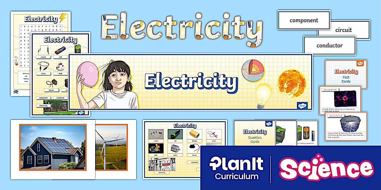 Y6 Electricity: Additional Resources (teacher made) - Twinkl