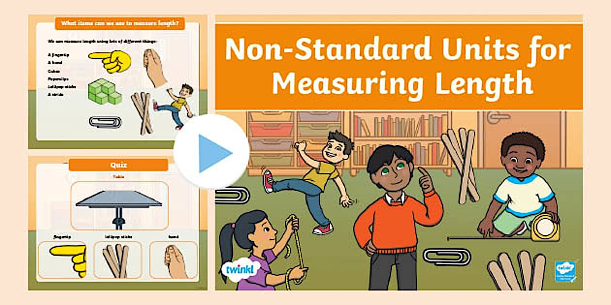 Measuring Length Non-Standard Units - Twinkl Ireland