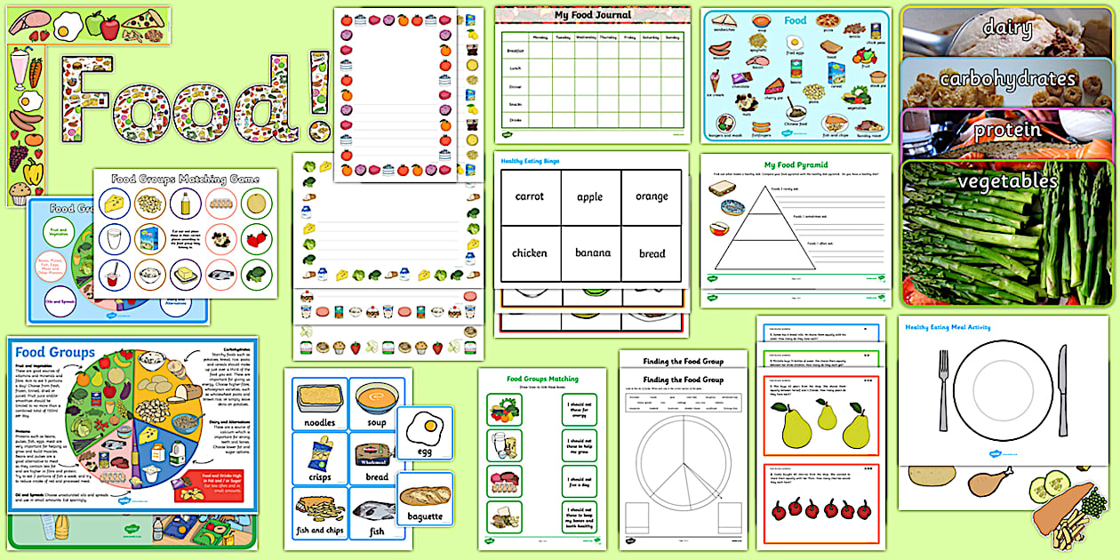 Food Resource Pack (teacher made) - Twinkl
