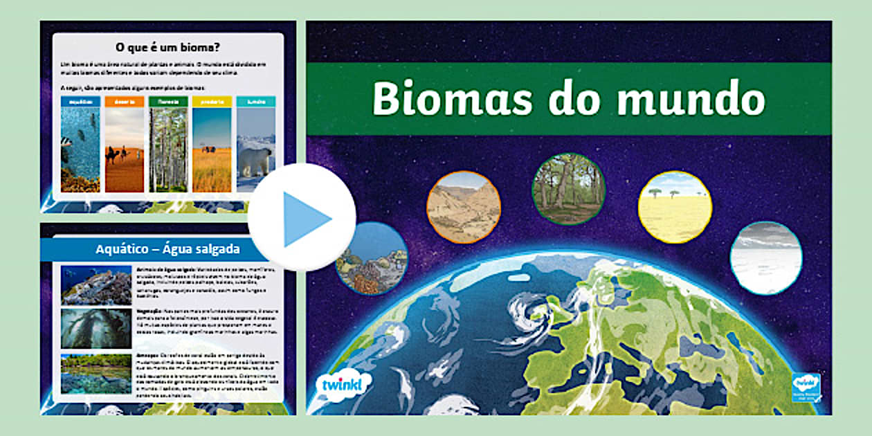 Biomas do mundo {biomas} (ティーチャーメイド)