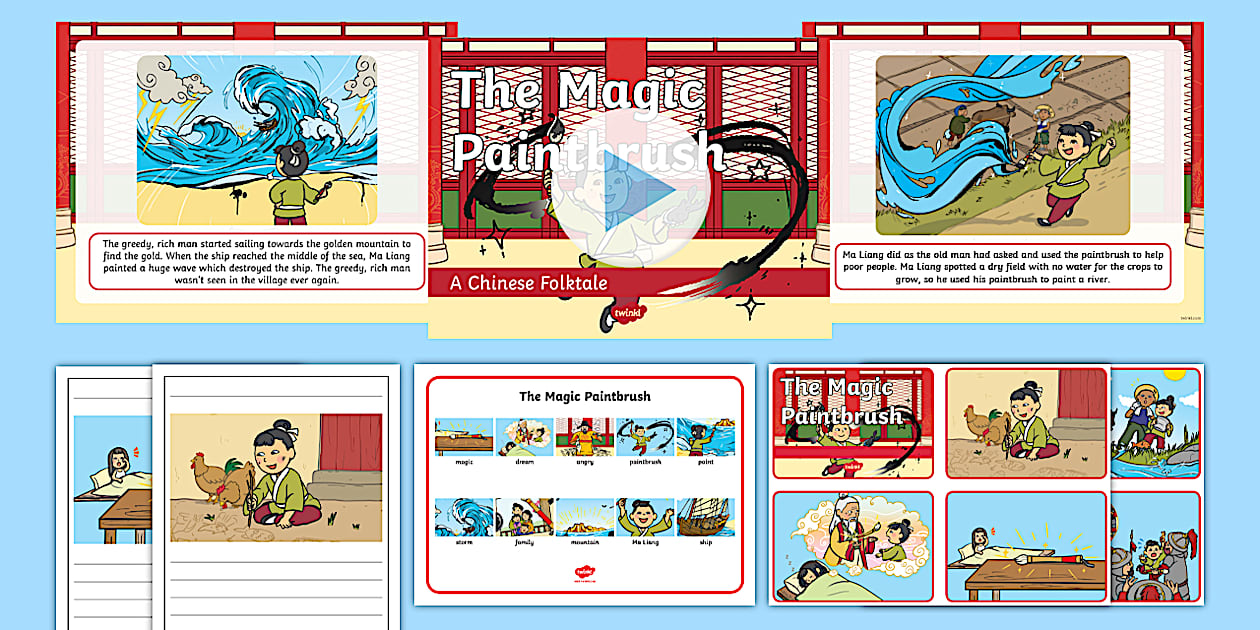 The Magic Paintbrush Activity Pack - Twinkl