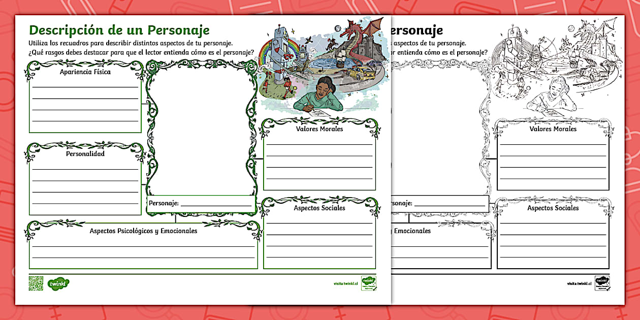 Mapa Conceptual: Descripción de un Personaje