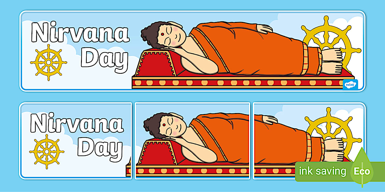 KS1 Nirvana Day Display Banner (teacher made) - Twinkl
