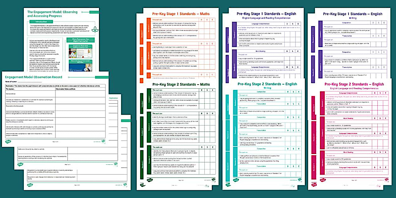 SEND: Pre-Key Stage Standards and Engagement Model Assessment, Tracking and