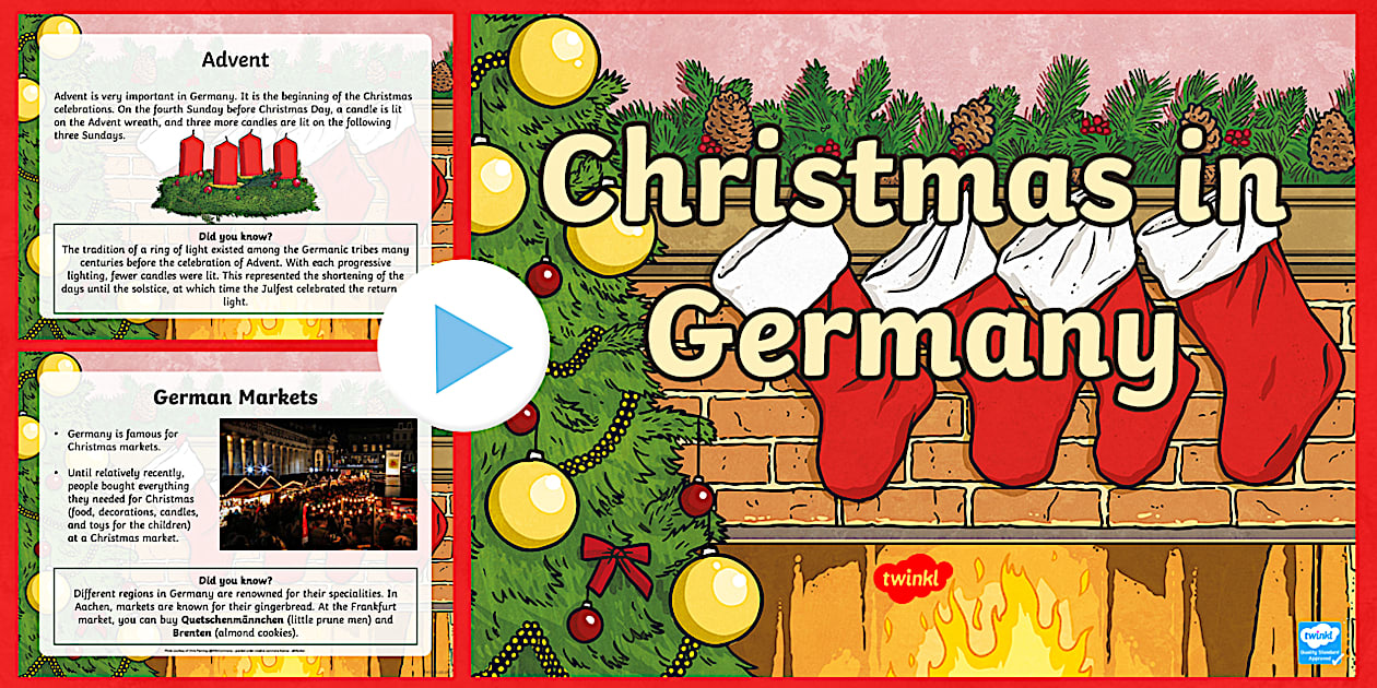 Celebrating Christmas in Germany PowerPoint (teacher made)