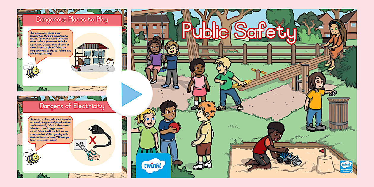 Grade 3 - Public Safety Discussion PowerPoint (teacher made)