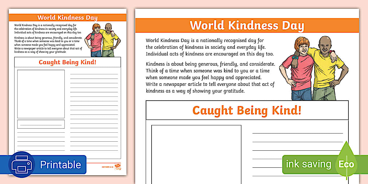 World Kindness Day Activities - Twinkl South Africa - Twinkl