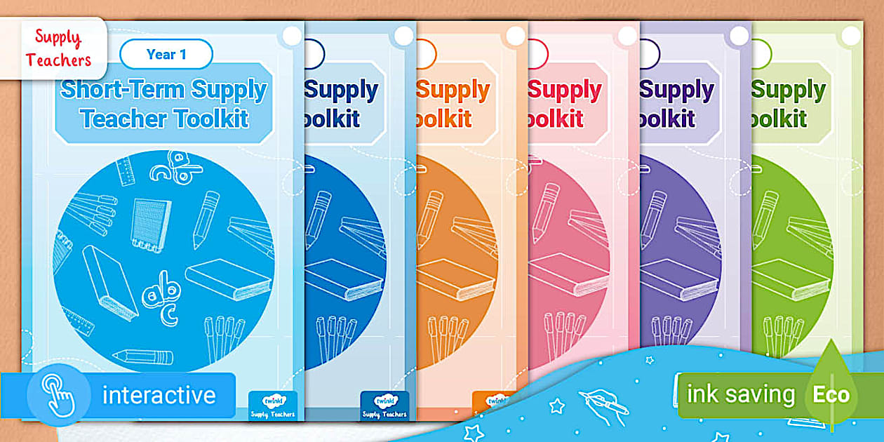 Years 1-6 Short-Term Supply Teacher Toolkits (Unit Pack)