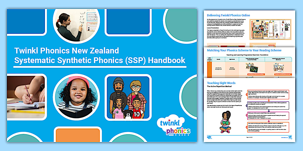 Twinkl Phonics NZ Systematic Synthetic Phonics Handbook