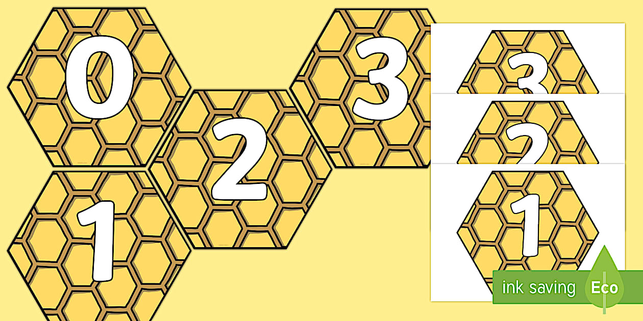 Honeycomb Activity | Counting Numbers from one to 30