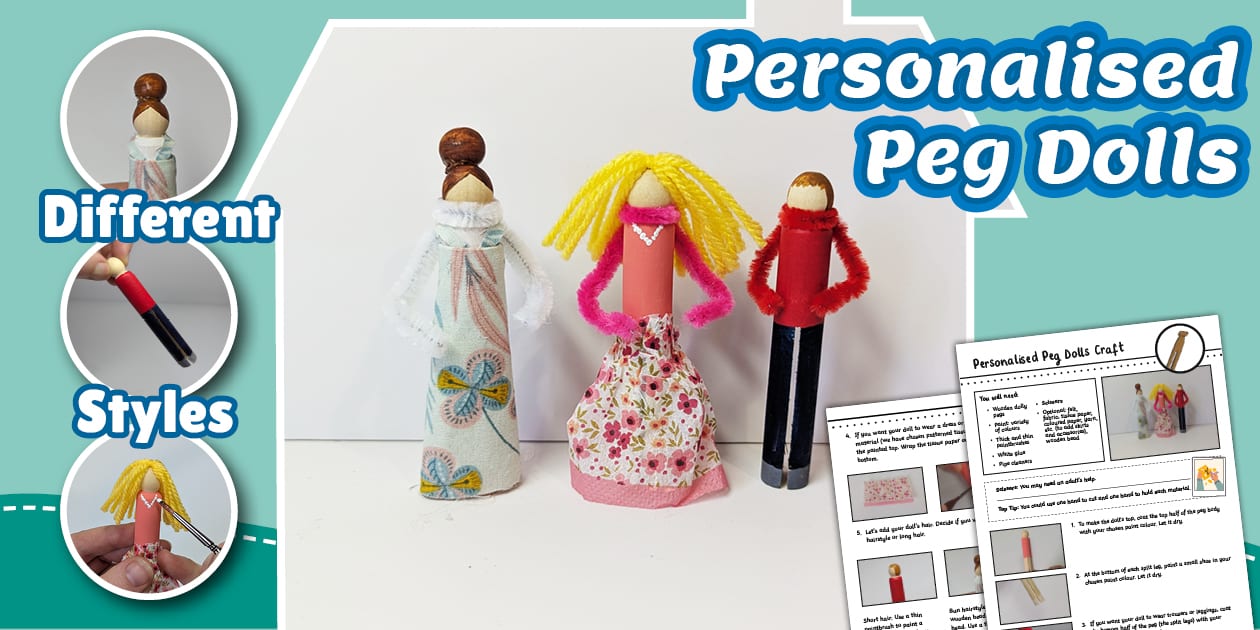 Personalised Peg Doll Craft