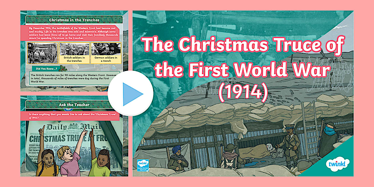 KS2 The Christmas Truce of the First World War PowerPoint