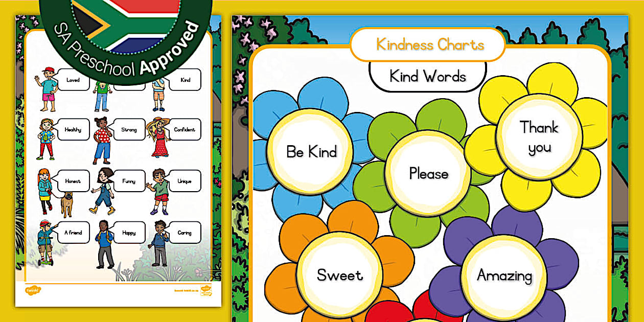 Social Skills: Kindness Chart (teacher made) - Twinkl