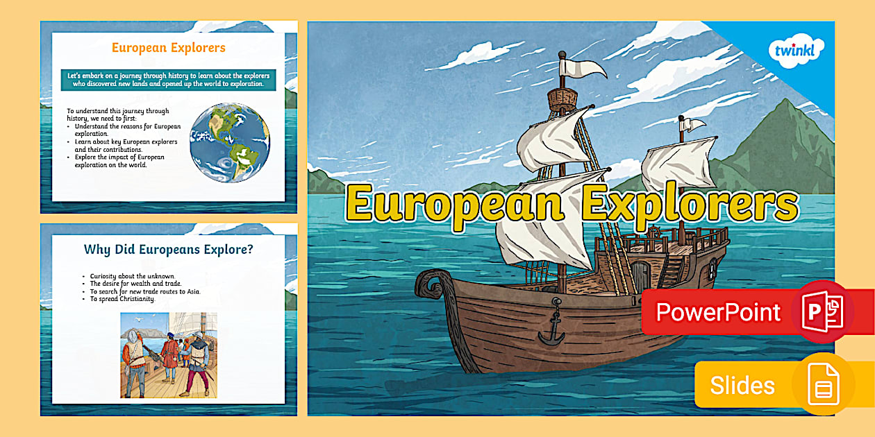 An Introduction To European Explorers PowerPoint & Google Slides for ...