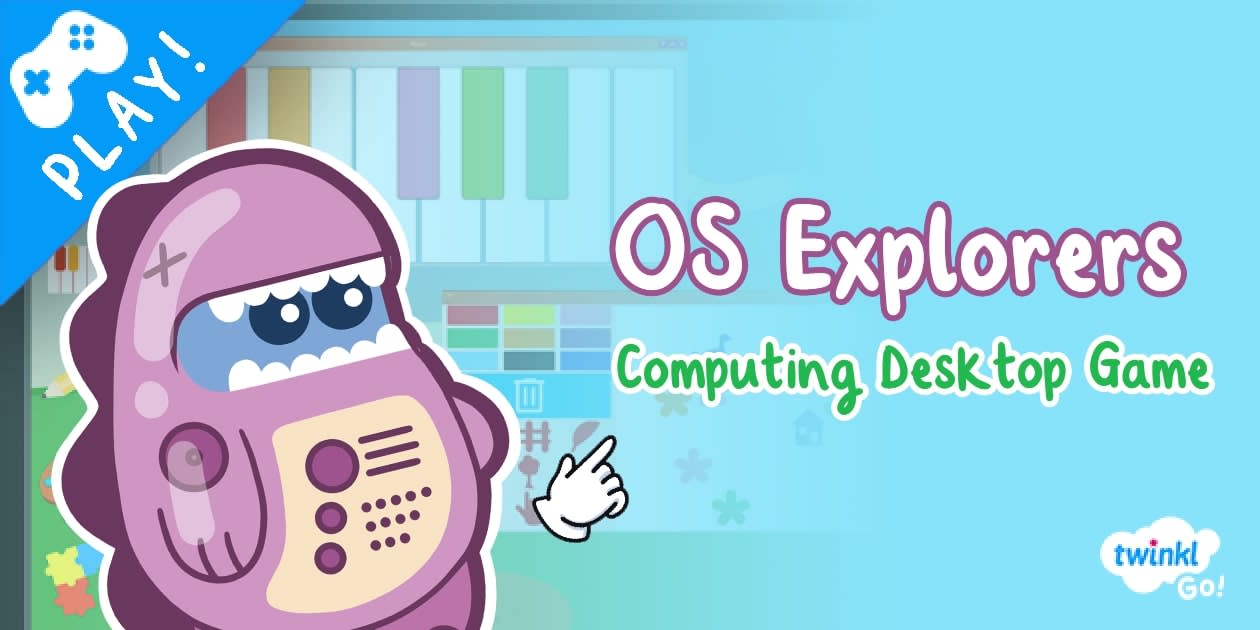 OS Explorers - Computer Desktop Game (Teacher-Made) - Twinkl