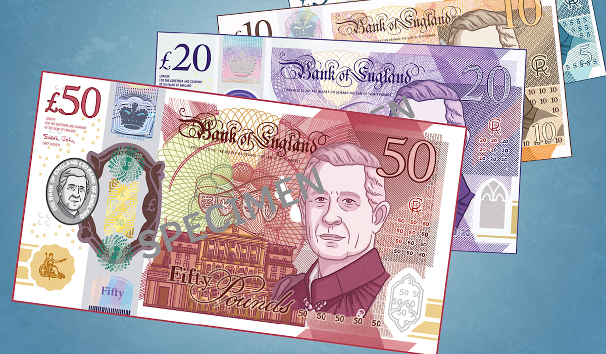 New Banknotes Featuring King Charles III Enter Circulation - Twinkl ...