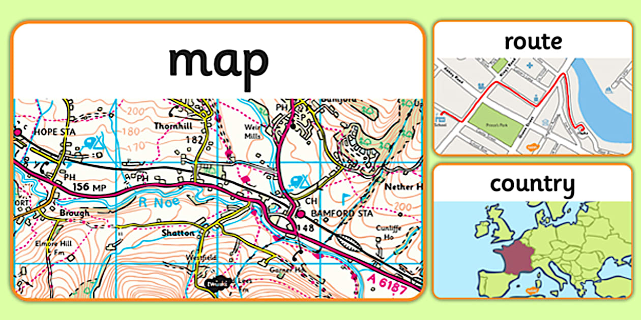 Magical Mapping Display Posters (teacher made) - Twinkl