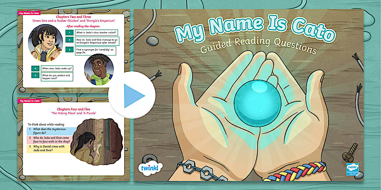 'My Name Is Cato' Guided Reading Questions KS2 PowerPoint