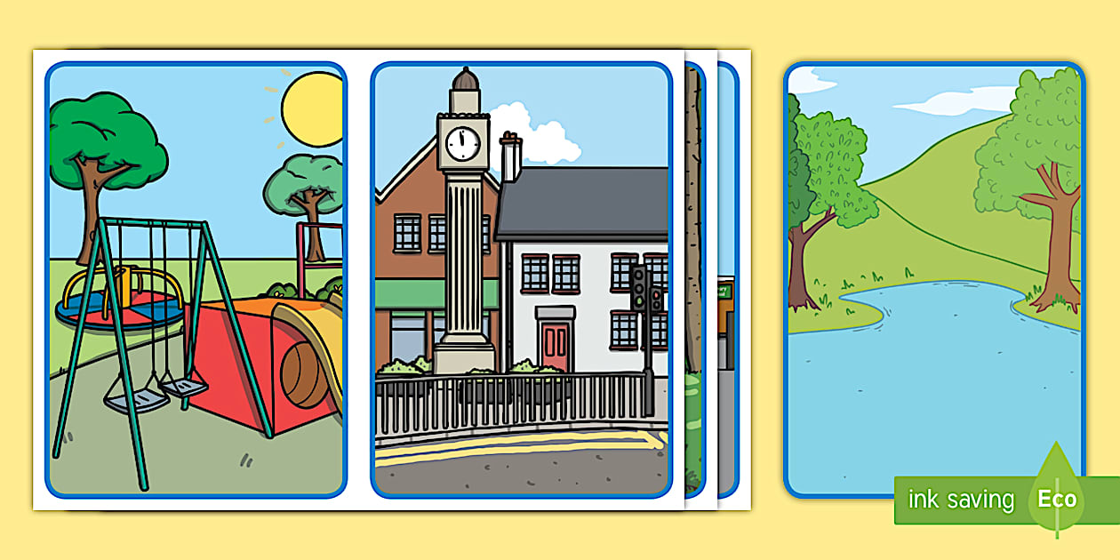 Train Journey Cut-Outs (teacher made) - Twinkl