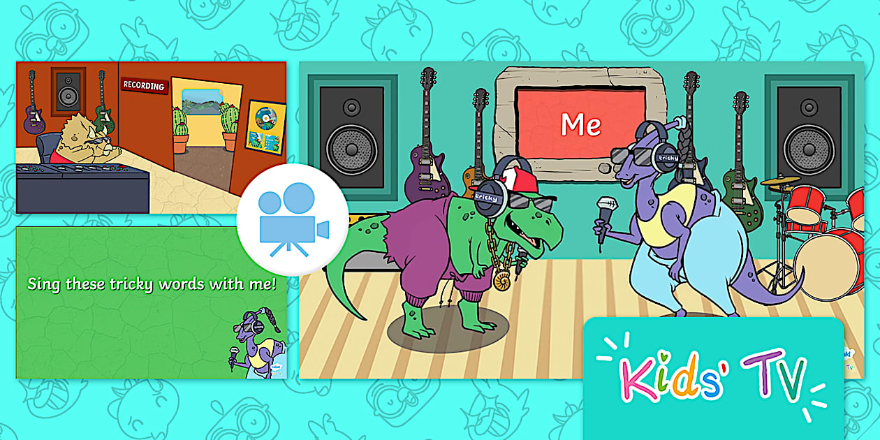 The Tricky Words Song - Phase 3 Phonics (Part 1)! - Twinkl