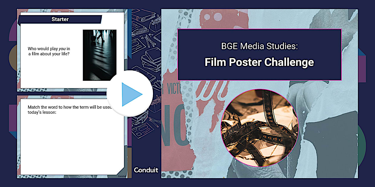 BGE Media Studies: Film Poster Challenge - Twinkl