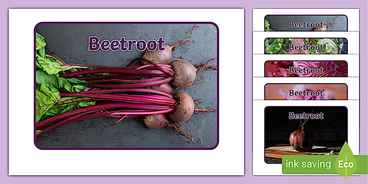 Beetroot Photo Pack (teacher made) - Twinkl